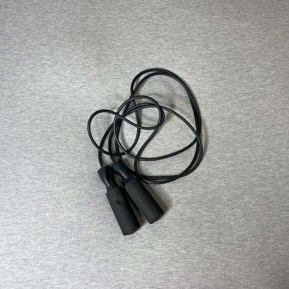 Other | Professional Workout Wired Plushhandled Black Jump Rope | Poshmark